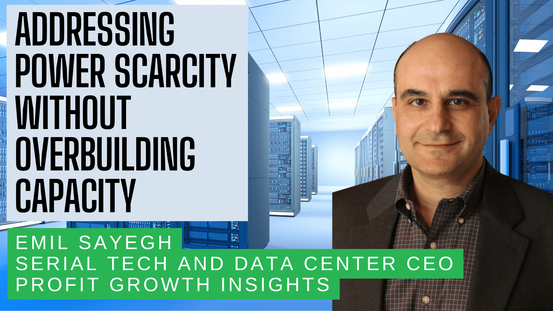 Addressing Data Center Power Scarcity Challenges Without Overbuilding ...