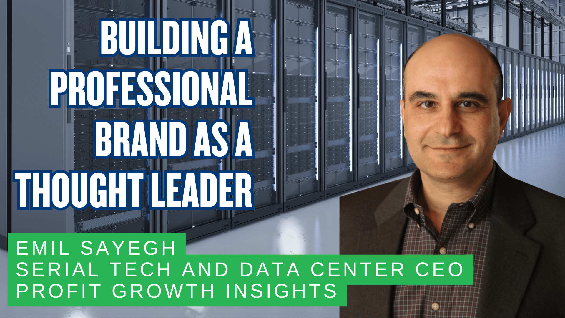 Building a Personal, Professional Data Center Brand on LinkedIn as a ...