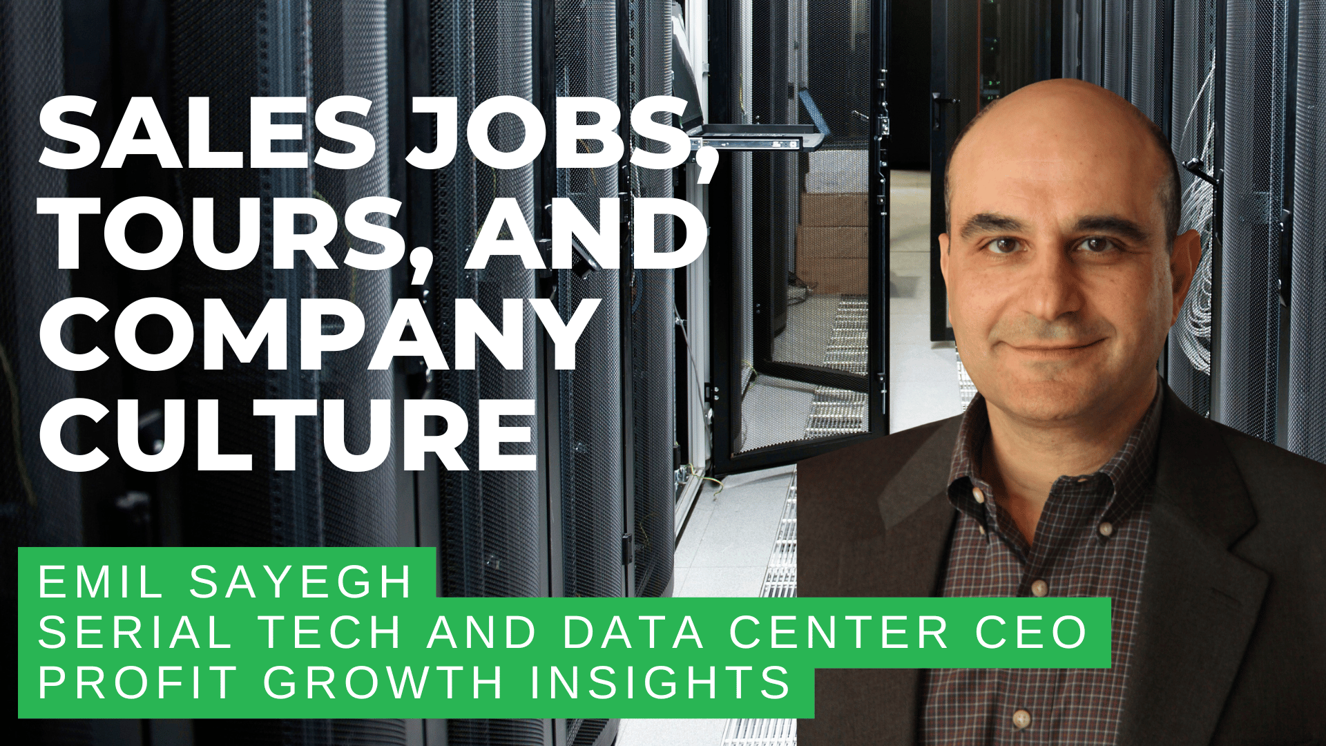 Data Center Operator Sales AE Jobs, Data Center Tours, Co-Worker ...