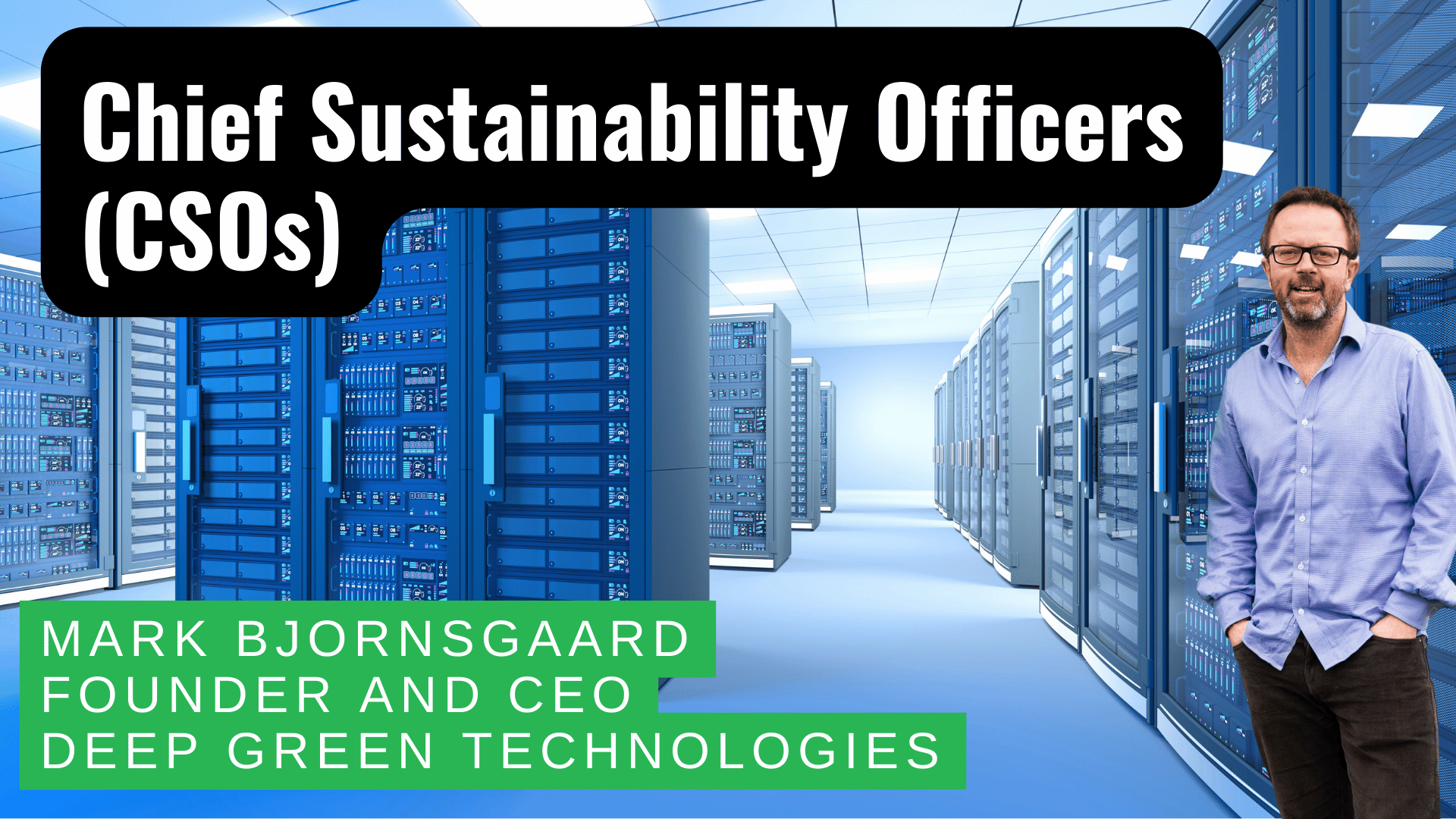 Tracking Chief Sustainability Officers (CSOs) in Technology Companies